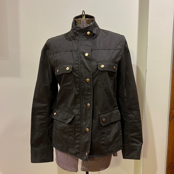 J. Crew | Jackets & Coats | Jcrew Waxed Jacket | Poshmark